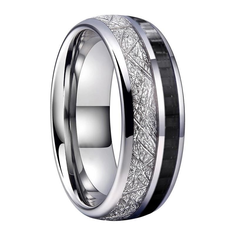 Carbon fiber meteorite ring store