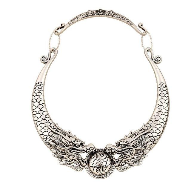 Bohemian Dragon Choker Necklace in 2 Colors – Innovato Design