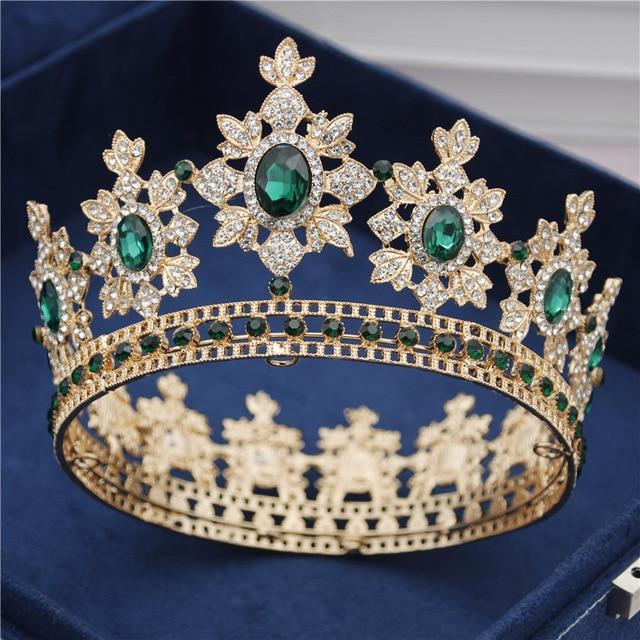 Vintage Royal King & Queen Crown for Wedding or Prom – Innovato Design