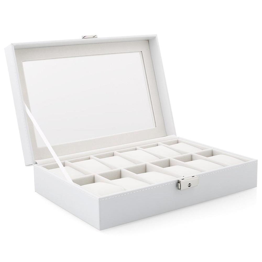 5 Slots Wooden Watch and Jewelry Storage Box with Window – Innovato Design