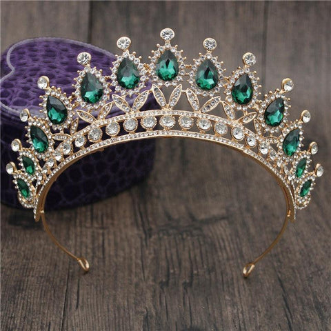 Queen Bridal Tiaras and Crowns in 15 Different Styles for Wedding or P ...