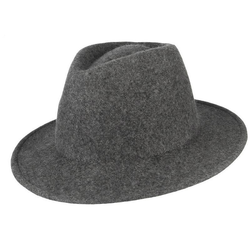 Classic Wide Brim Wool Fedora Hat – Innovato Design
